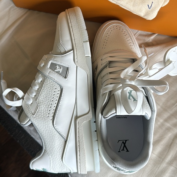 Louis Vuitton | Shoes | Louis Vuitton Lv Trainer Sneaker 40n Size 9 ...